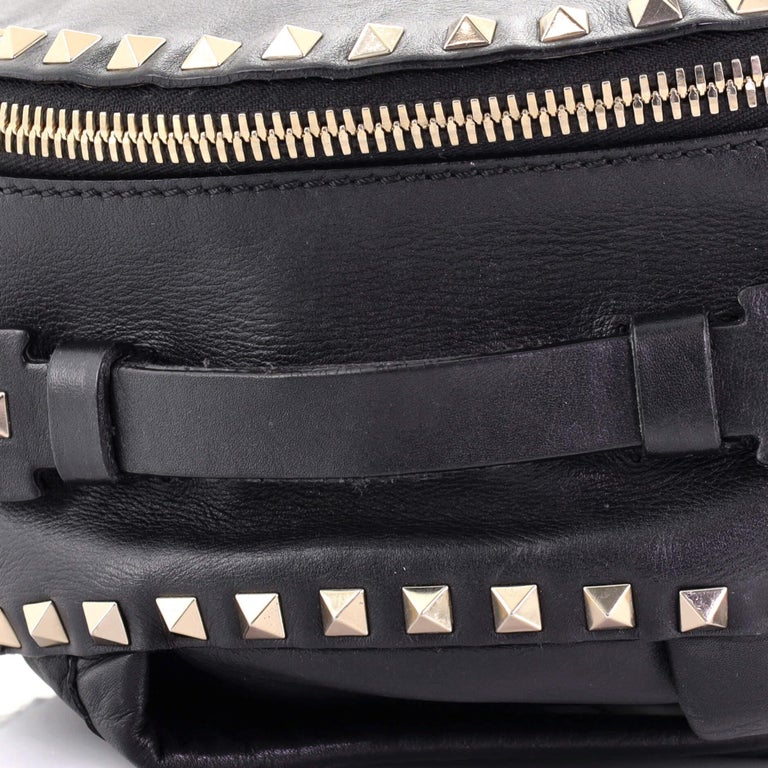 Valentino Rockstud Backpack Leather Medium For Sale at 1stDibs