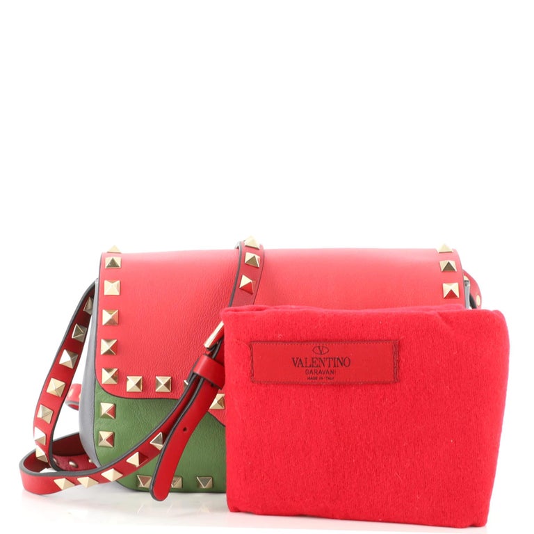 Valentino Rockstud Crossbody Bag Leather Mini For Sale at 1stDibs