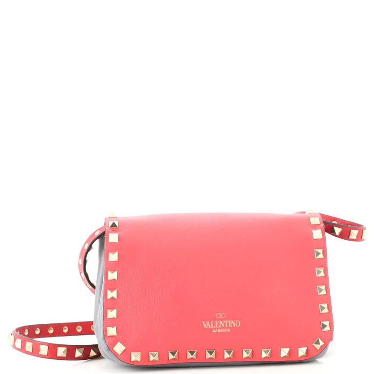 Valentino Rockstud Crossbody Bag Leather Mini For Sale at 1stDibs