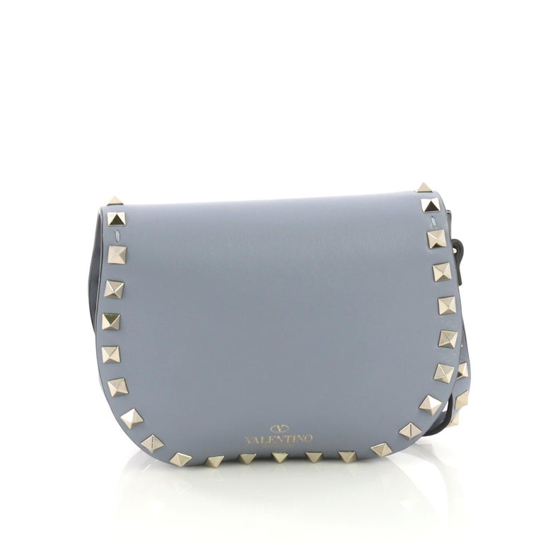 Valentino Rockstud Half Moon Crossbody Bag Leather Mini at 1stDibs ...