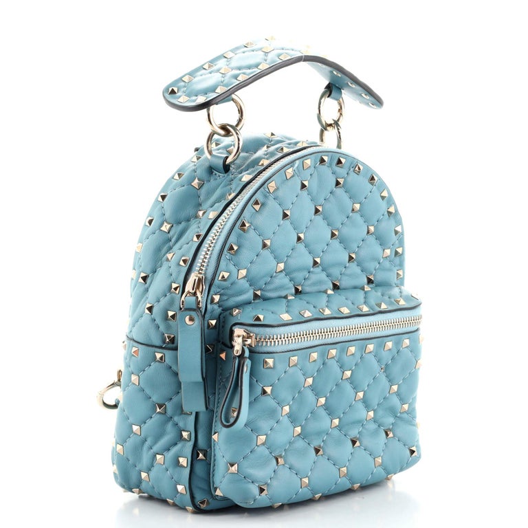 Valentino Rockstud Spike Backpack Quilted Leather Mini at 1stDibs