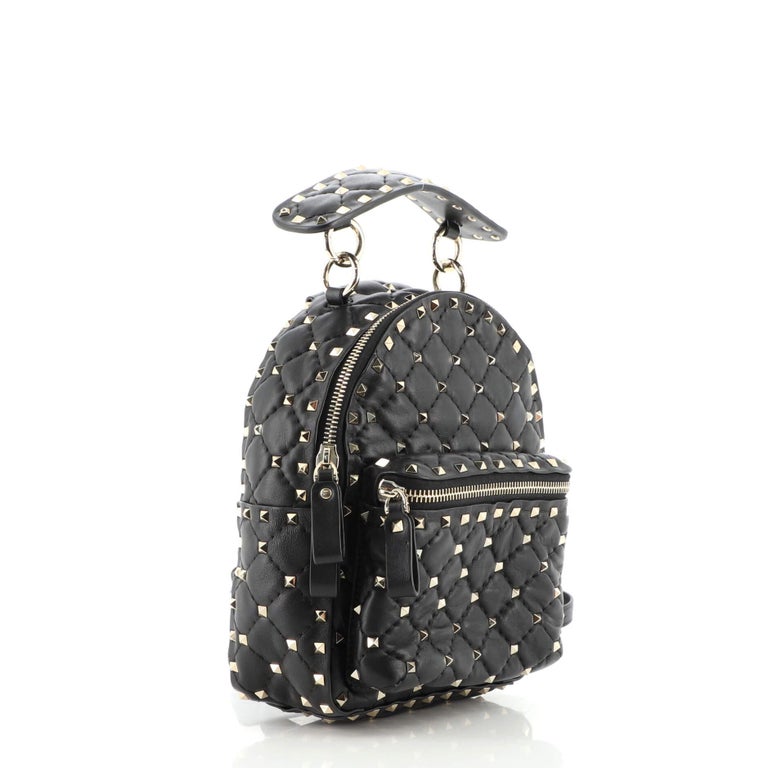 spiked mini backpack