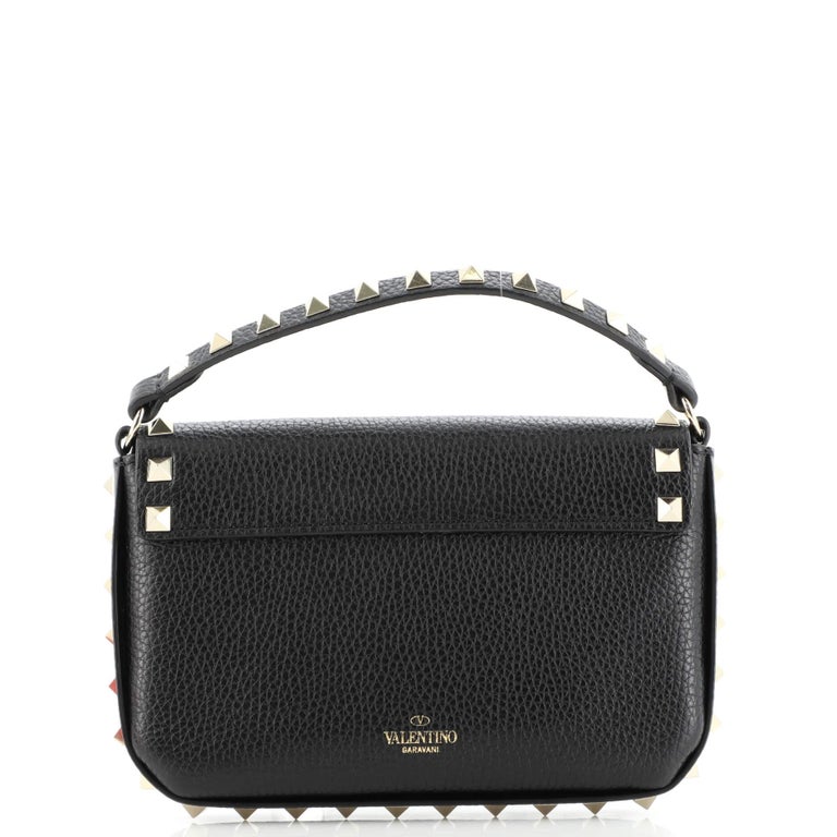 Valentino Rockstud Top Handle Crossbody Pouch Leather Mini For Sale at ...