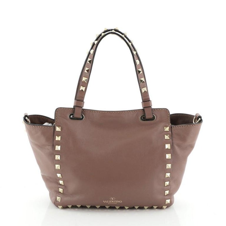 Valentino Rockstud Tote Soft Leather Mini at 1stDibs