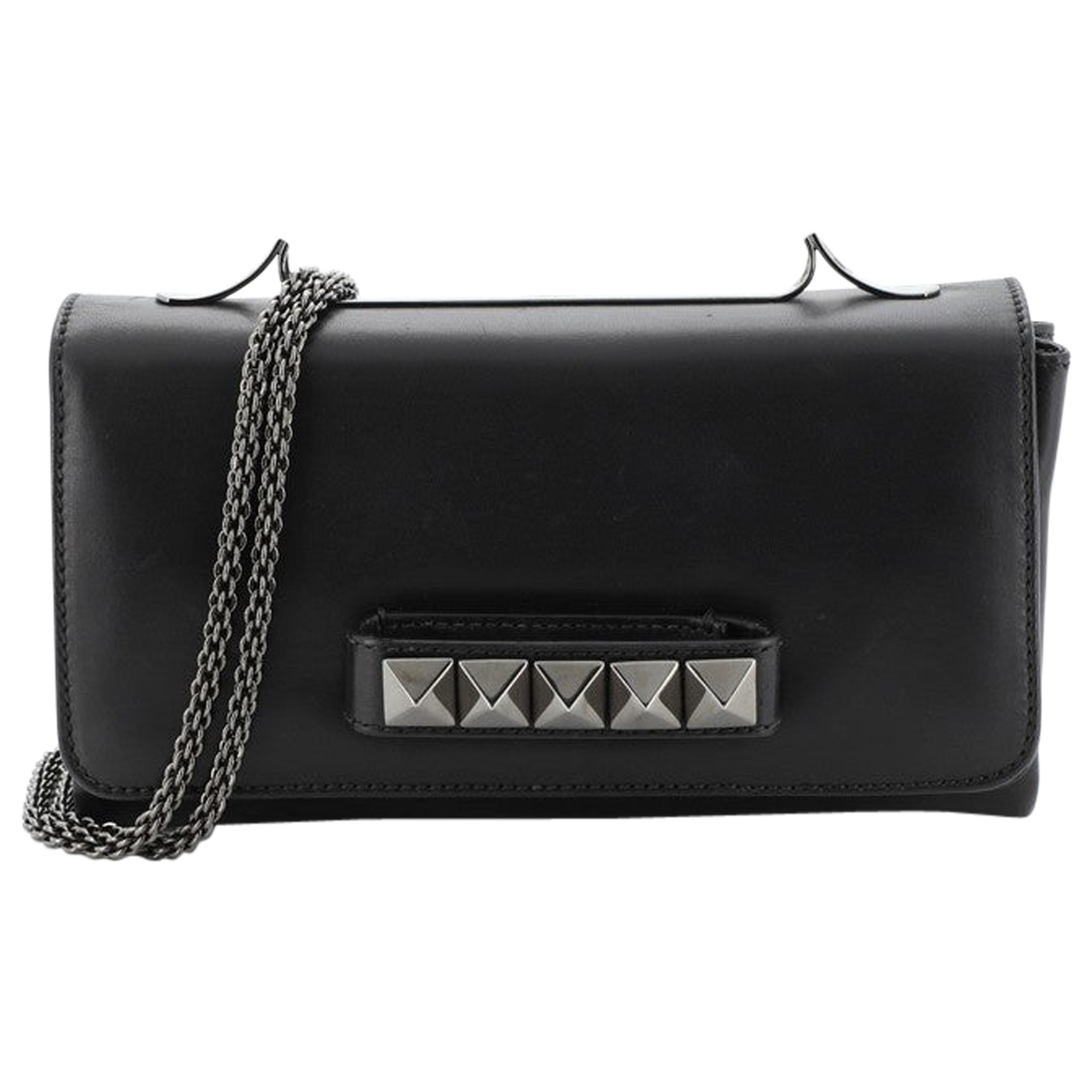 Valentino Va Va Voom Clutch Leather Medium at 1stDibs