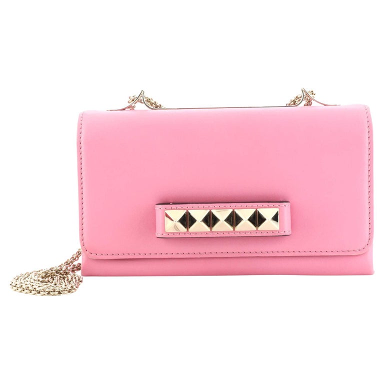 Valentino Va Va Voom Clutch Leather Medium at 1stDibs