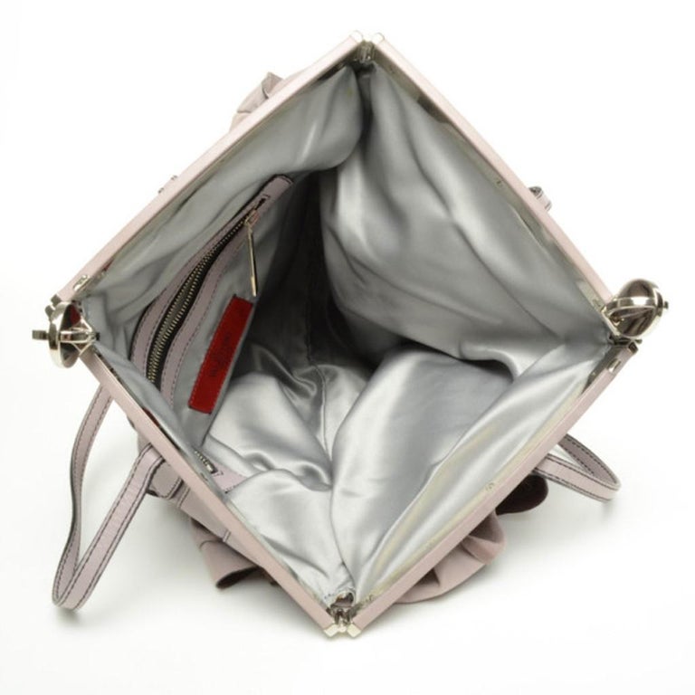 Valentino Vertical Pleated Handbag For Sale at 1stDibs