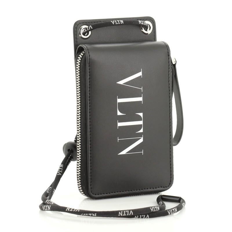 Valentino VLTN Neck Wallet Leather at 1stDibs