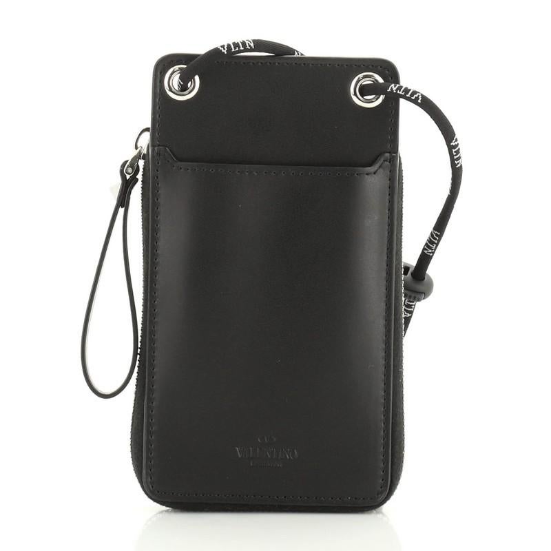 Valentino VLTN Neck Wallet Leather at 1stDibs