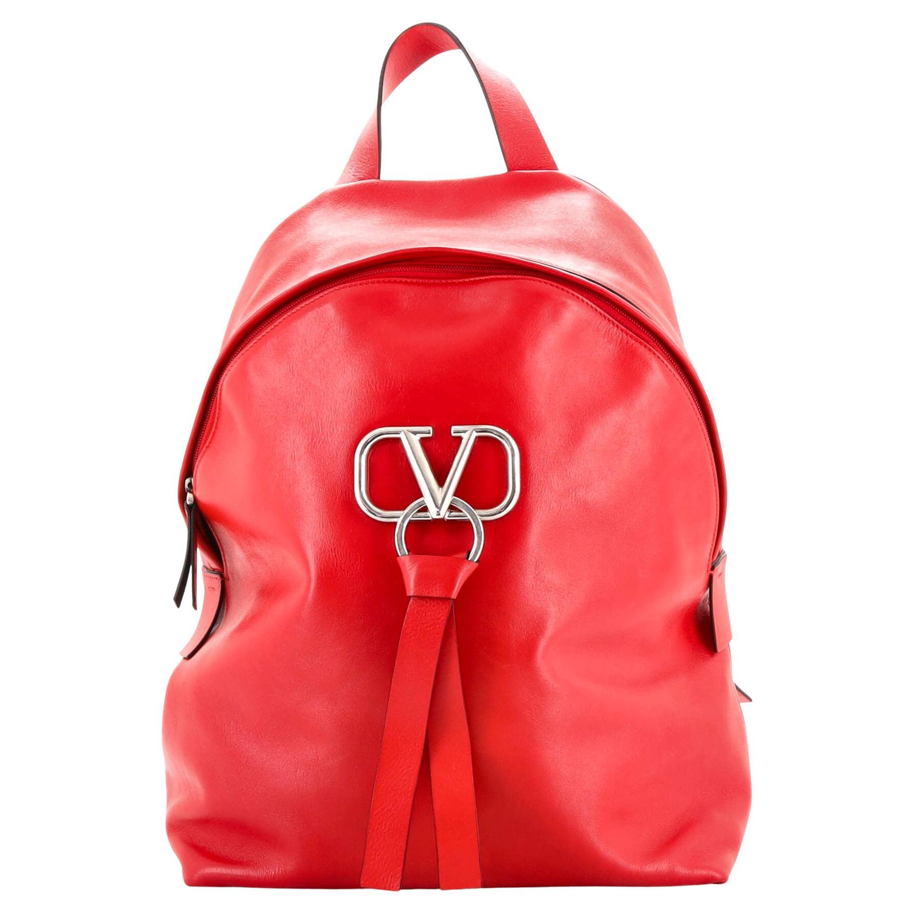 Valentino Convertible Expandable Backpack Nylon For Sale at 1stDibs