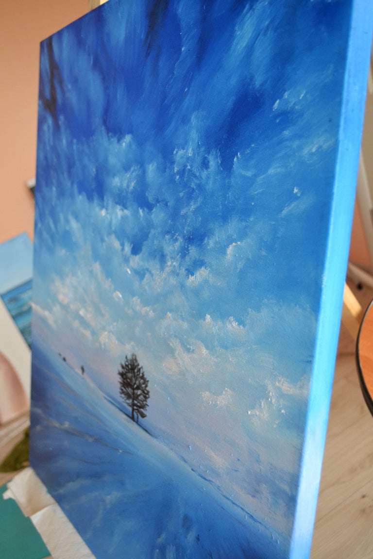 Valeria Radzievska - Breathing, Painting, Oil on Canvas For Sale at 1stDibs