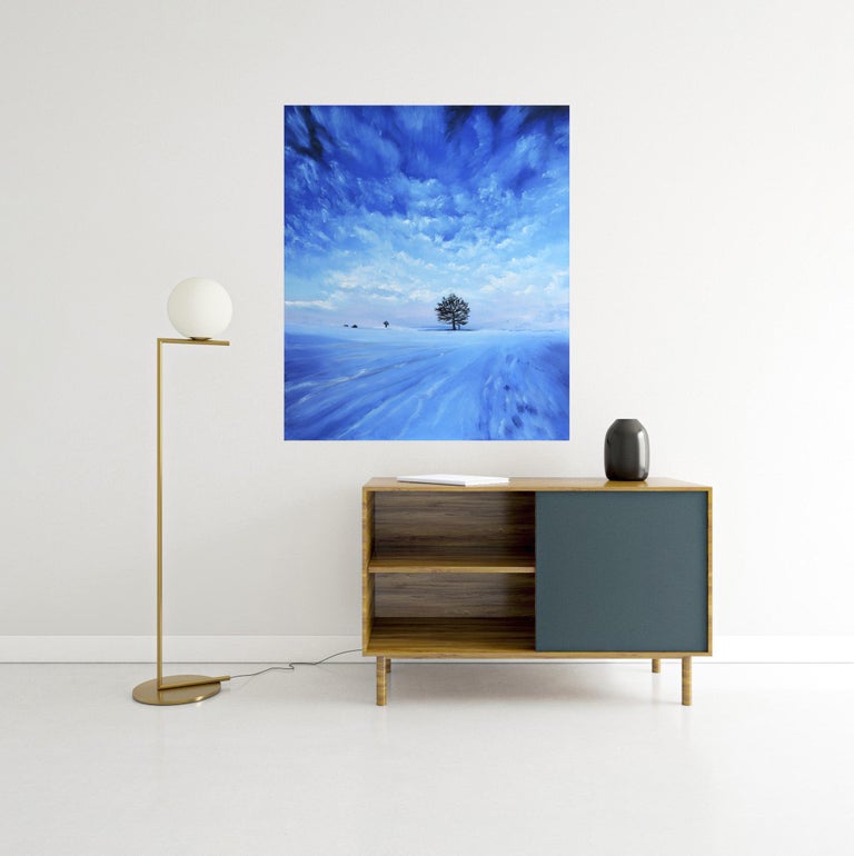 Valeria Radzievska - Breathing, Painting, Oil on Canvas For Sale at 1stDibs