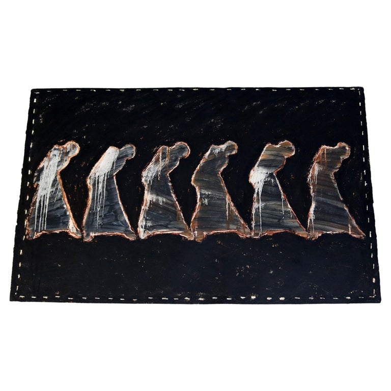 Valerie Parks Dance Series Sweep 1993 Oil on Paper at 1stDibs