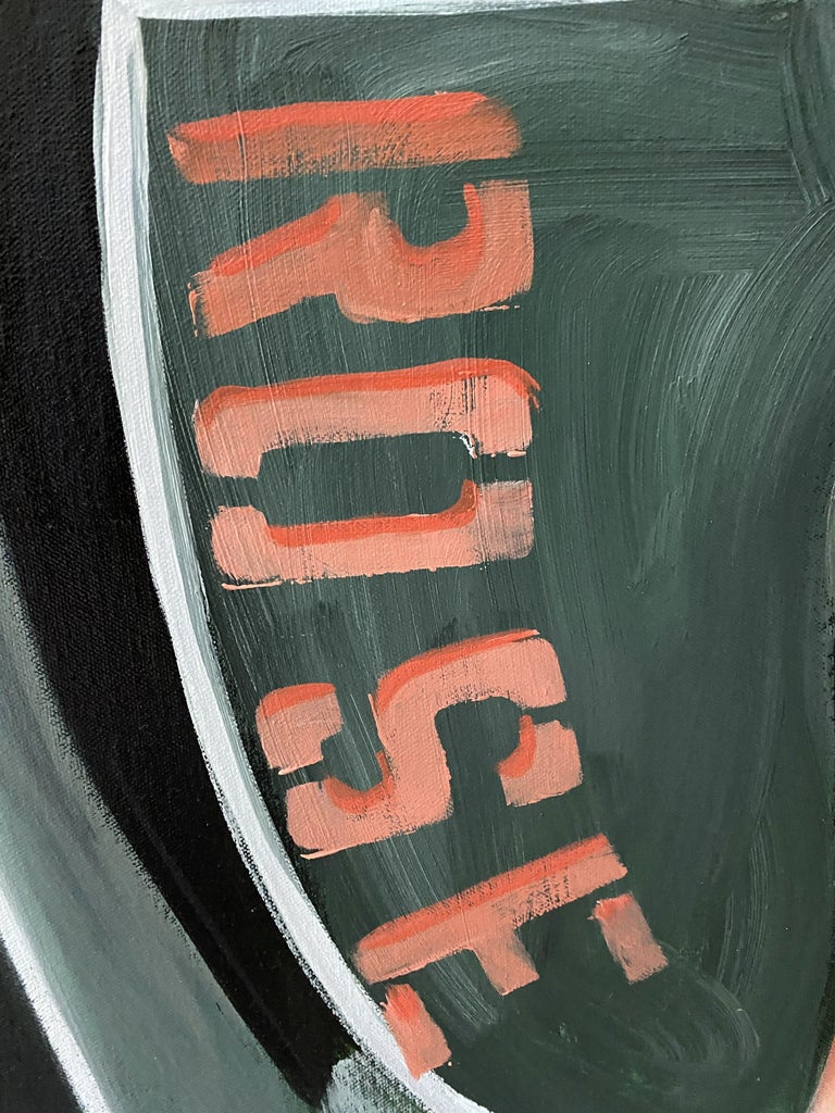 Valerie Vescovi - Bois le Rose, Painting, Oil on Canvas For Sale at 1stDibs