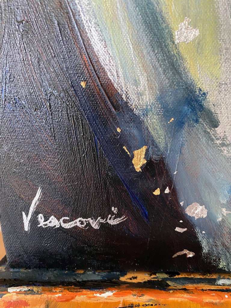 Valerie Vescovi - St. Raphael, Painting, Oil on Canvas For Sale at 1stDibs