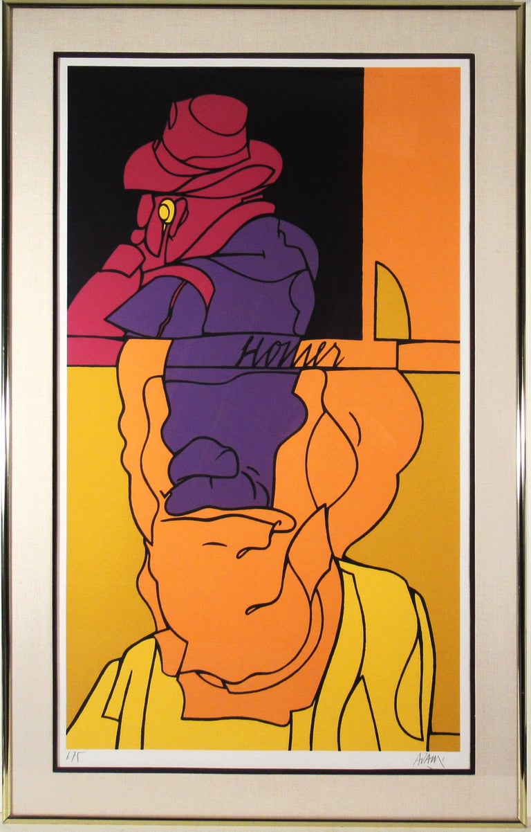 Valerio Adami - Homer For Sale at 1stDibs