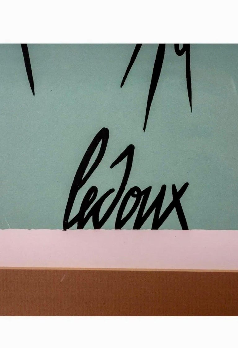 Valerio Adami - Italian Post Modern Pop Art Lithograph Silkscreen ...