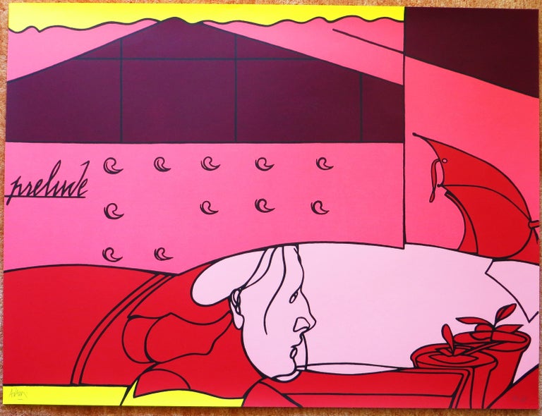Valerio Adami - Prelude For Sale at 1stDibs