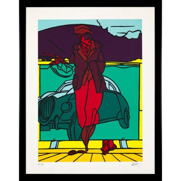 Valerio Adami - Valerio Adami - Hand-Signed Lithography, 1980 For Sale ...