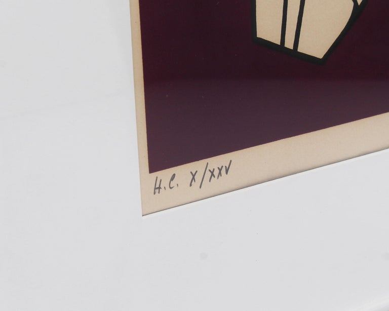 Valerio Adami Signed Pop Art Limited Edition "Concerto" Lithograph For ...