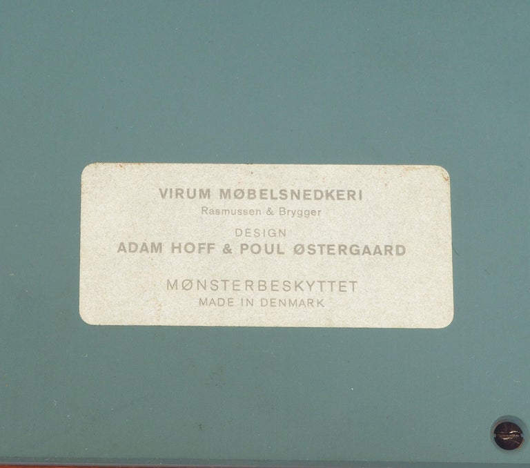 Valet in Teak and Leather by Adam Hoff and Poul Østergaard, Denmark For Sale at 1stDibs