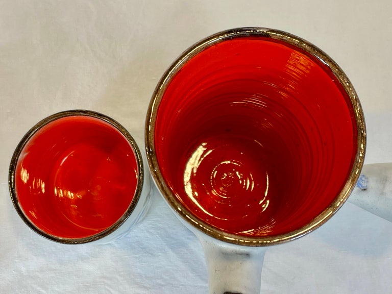 Vallauris Hot Chocolate Set by Alain Maunier 1960s For Sale at 1stDibs