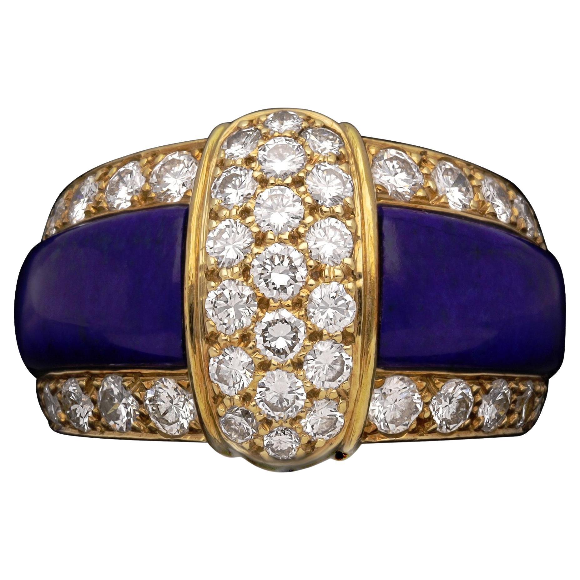 Gerard Sandoz 1928 Art Deco Gold, Jade, Lapis Lazuli and Enamel ...