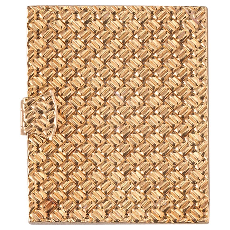 Van Cleef and Arpels 18k Gold Photo Frame at 1stDibs