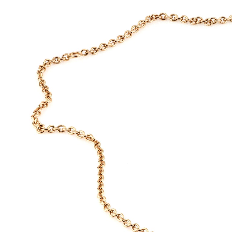 Van Cleef and Arpels 18 Karat Yellow Gold Cable Chain at 1stDibs