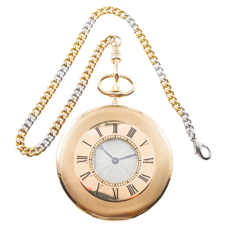 Van Cleef & Arpels 18Kt. Art Deco Ultra Thin Pocket Watch, circa 1930's