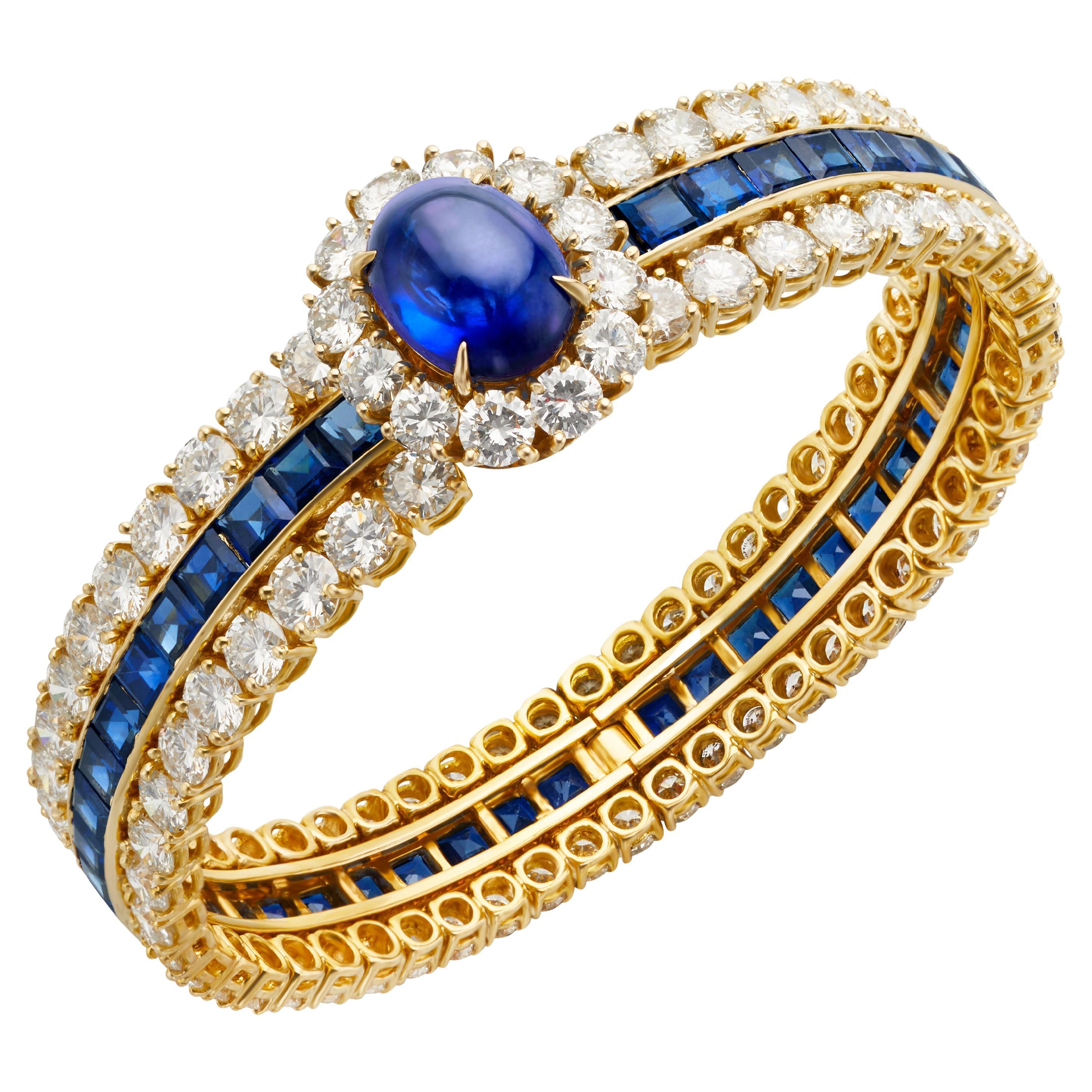 VAN CLEEF and ARPELS A Wood and Gold Bangle at 1stDibs