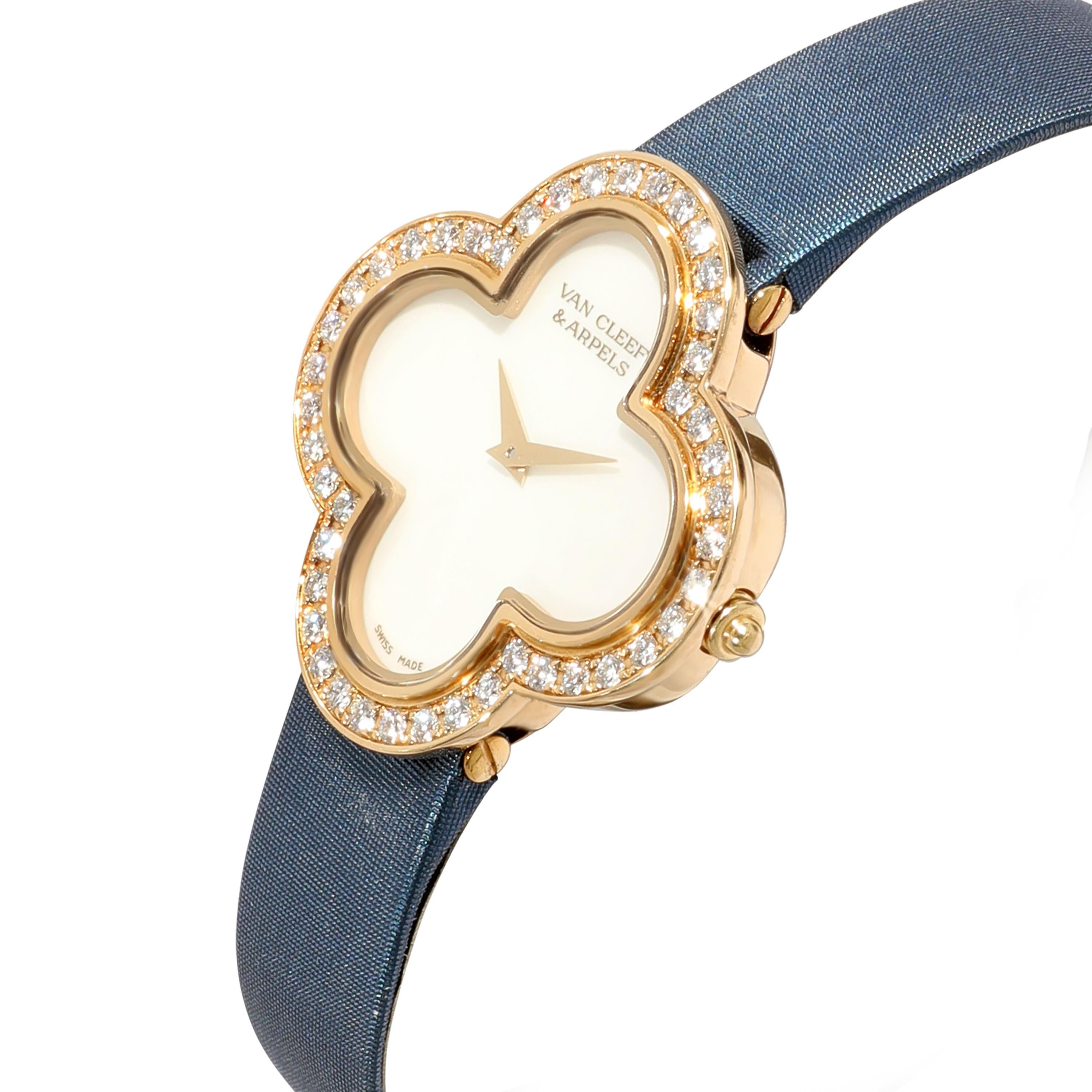 Van Cleef and Arpels Alhambra 136374 Women's Watch in Yellow Gold For ...