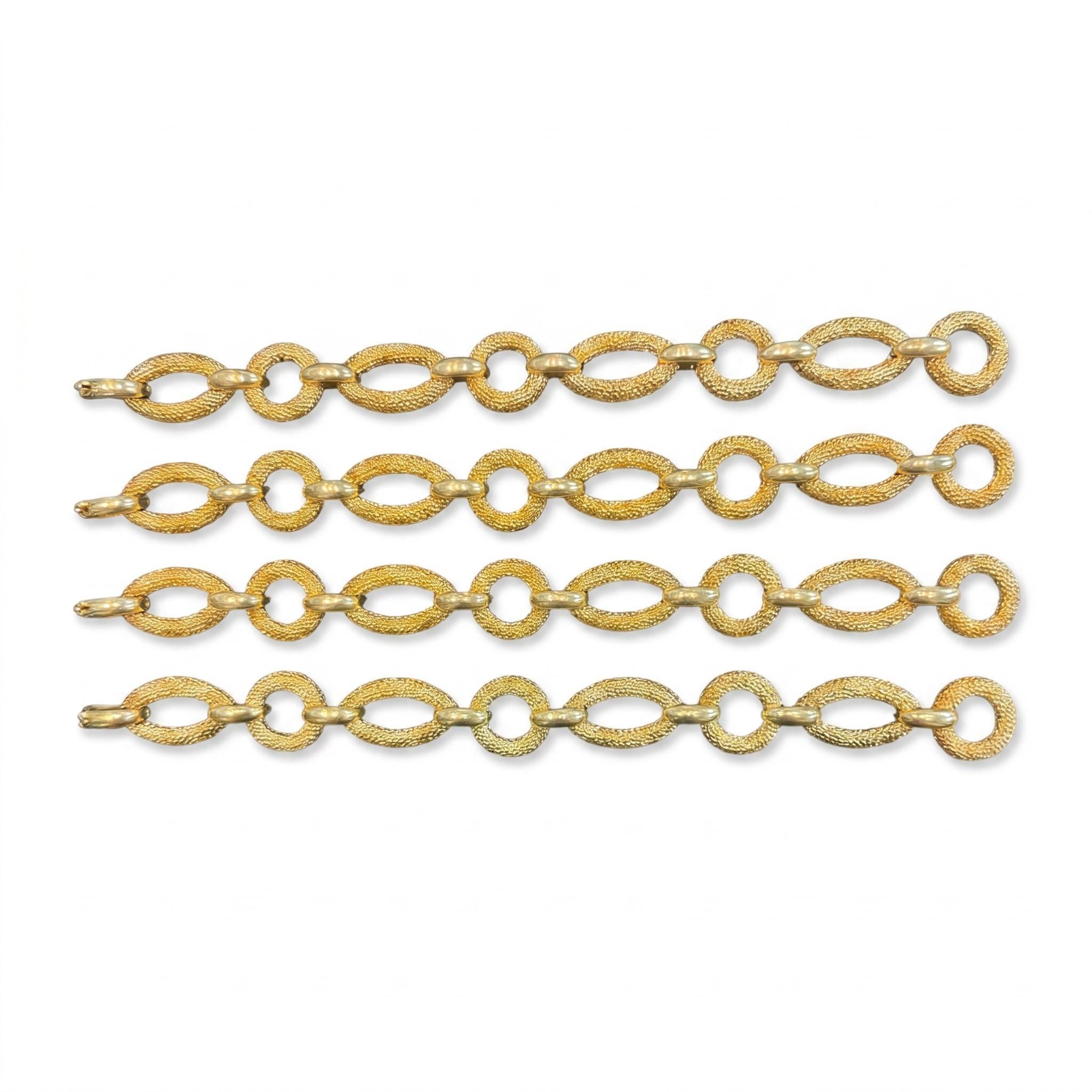 Van Cleef and Arpels Convertible Anchor Sautoir Necklace, 18K Gold ...