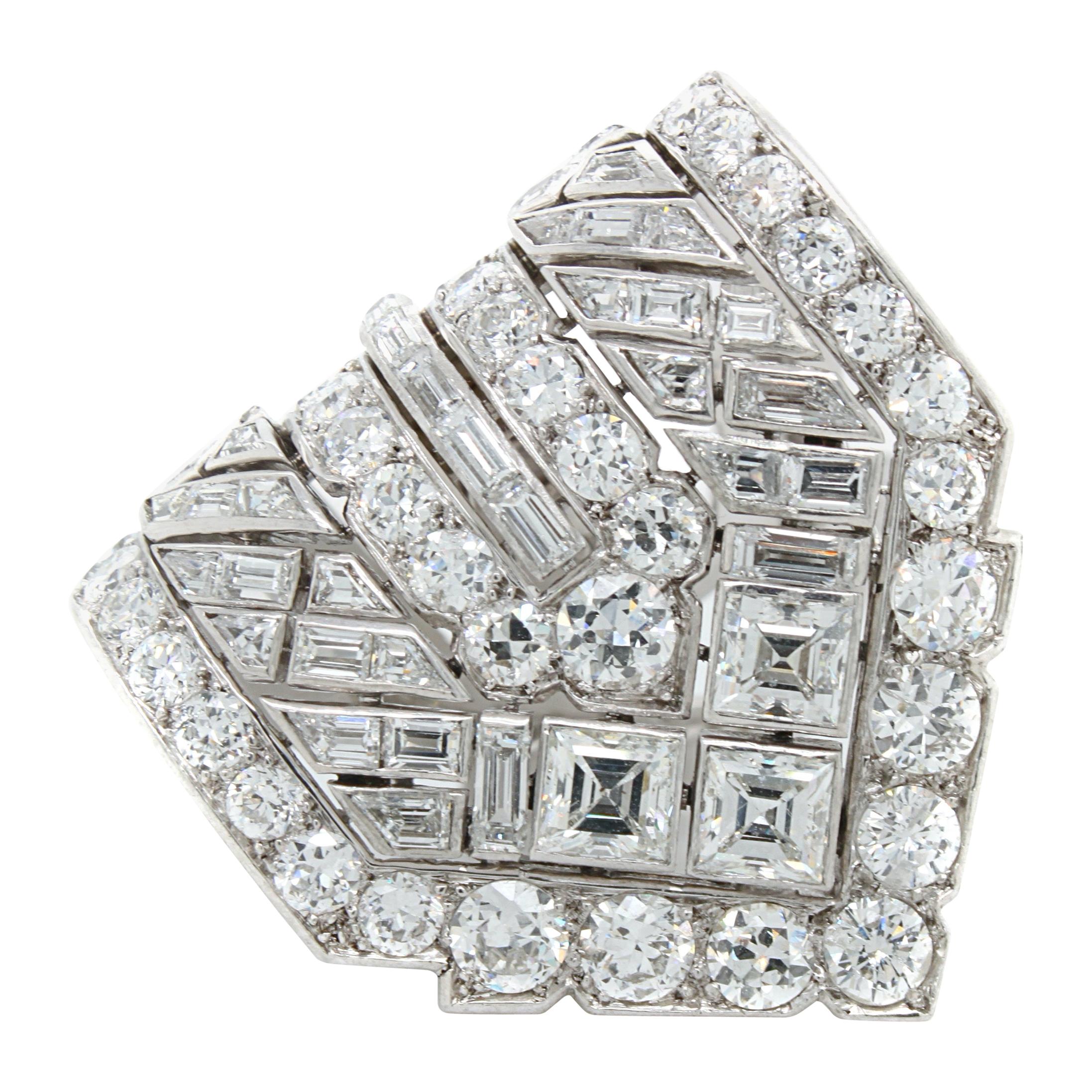 Van Cleef and Arpels Palm Leaf Gold and Diamond Necklace, circa 1950s ...