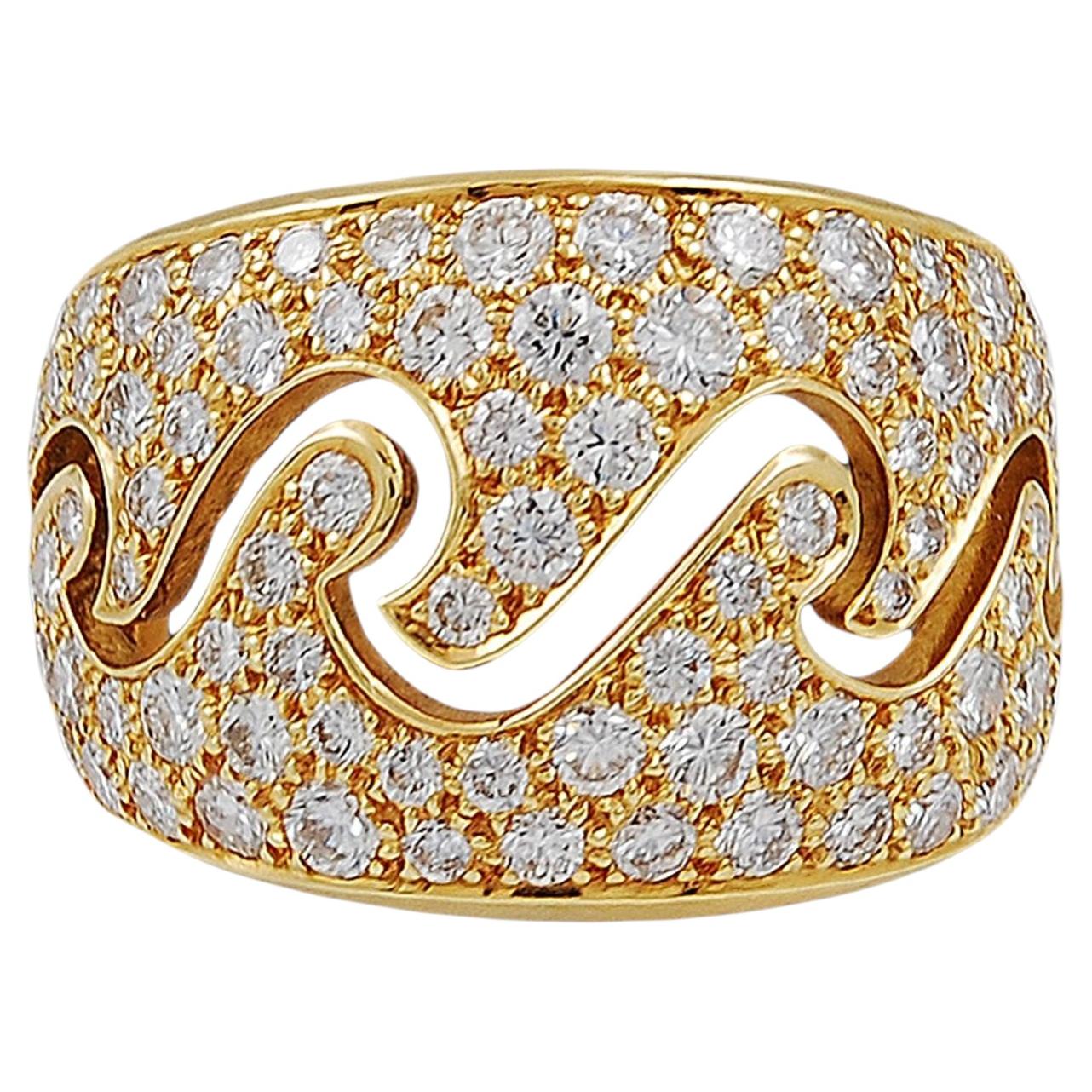Van Cleef and Arpels Convertible Anchor Sautoir Necklace, 18K Gold ...