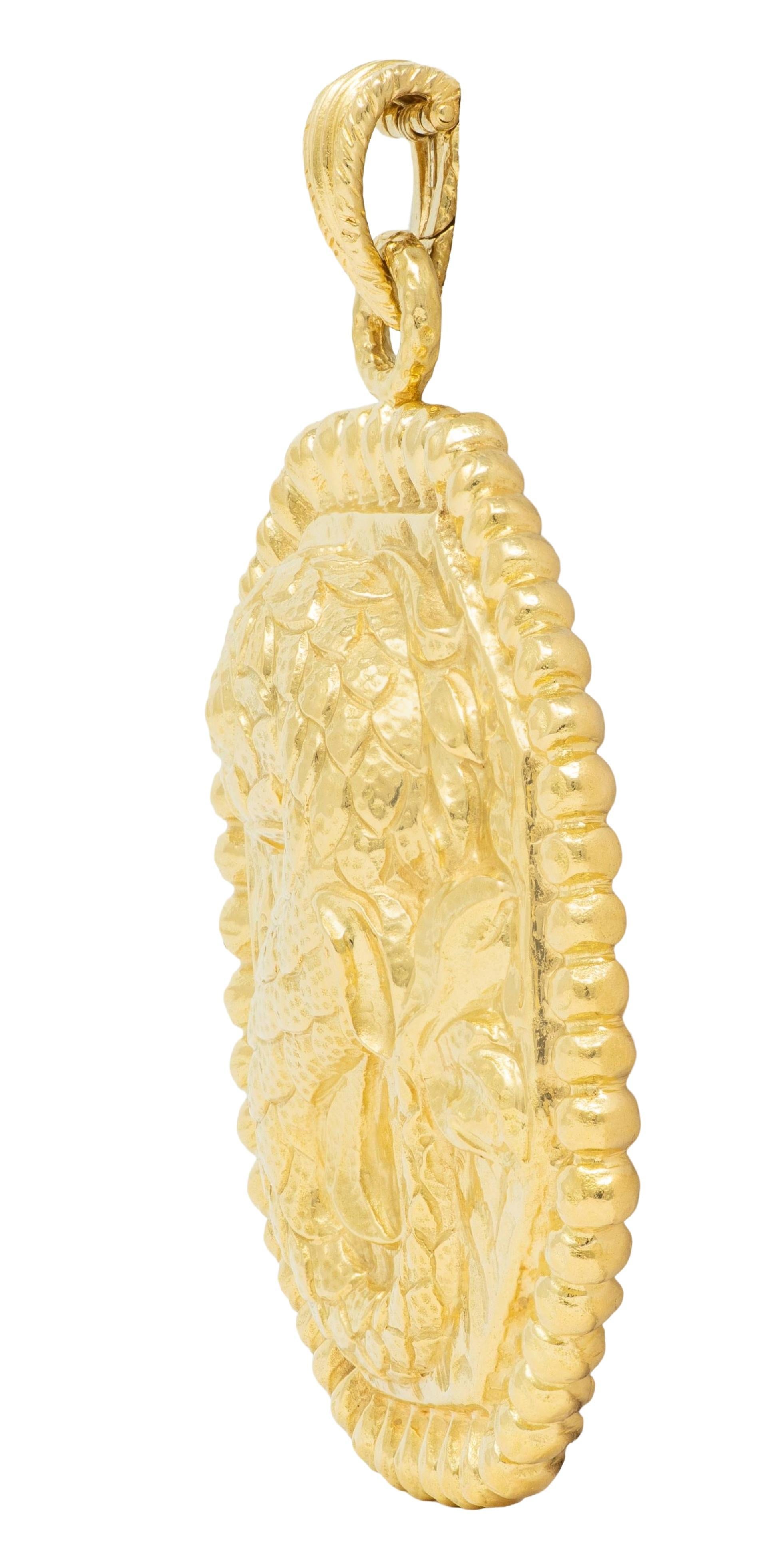 Van Cleef and Arpels French 1970's 18 Karat Yellow Gold Vintage Koi ...