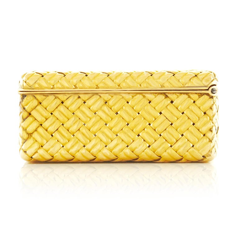 Van Cleef and Arpels Gold Box at 1stDibs