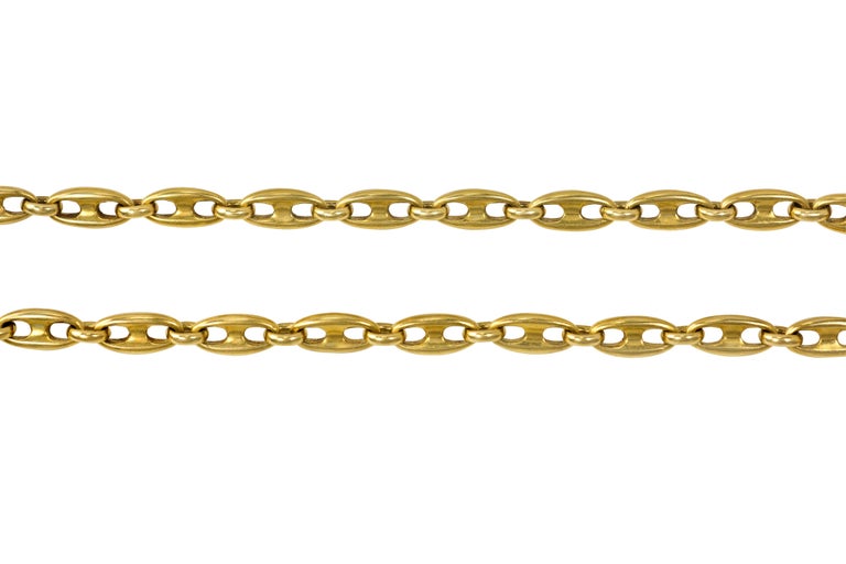 Van Cleef and Arpels "Gucci Style" Link Chain For Sale at 1stDibs ...