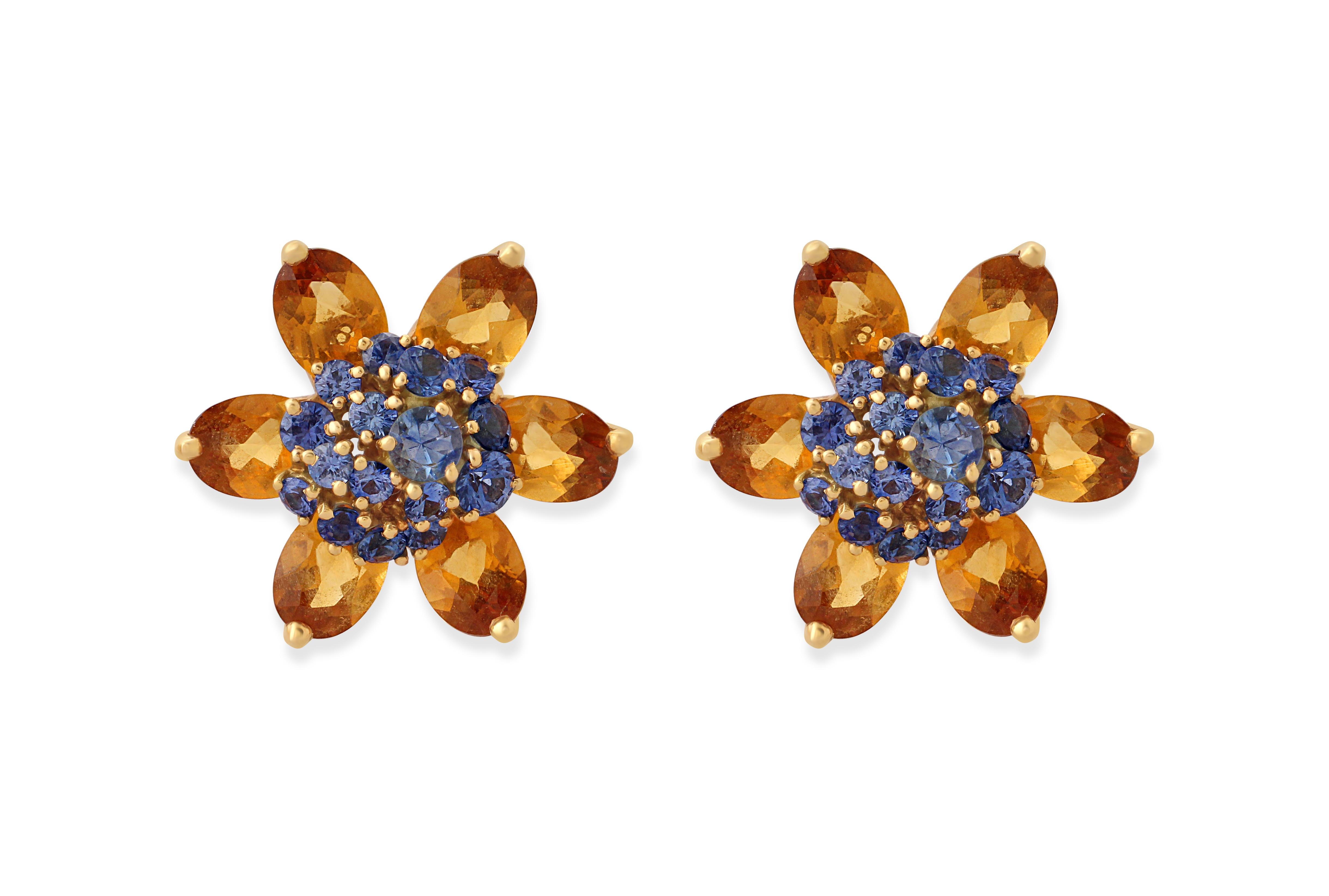Van Cleef and Arpels, ‘Hawaii’ Citrine and Sapphire Demi-Parure For ...
