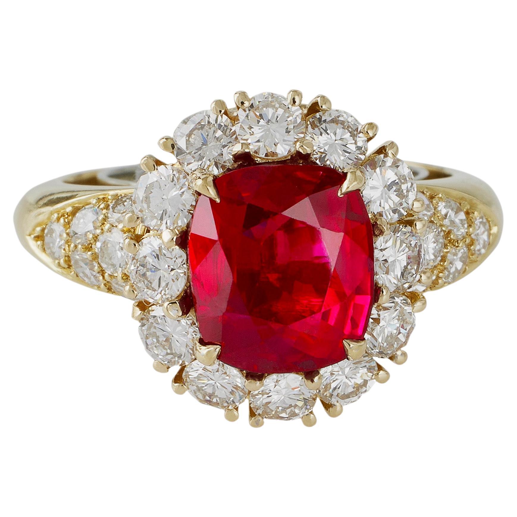 Van Cleef and Arpels Diamond Ring at 1stDibs | van cleef diamond ring ...