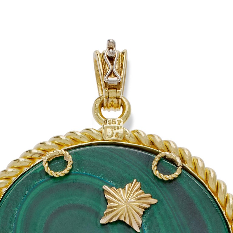 Van Cleef and Arpels Pisces Zodiac Pendant For Sale at 1stDibs