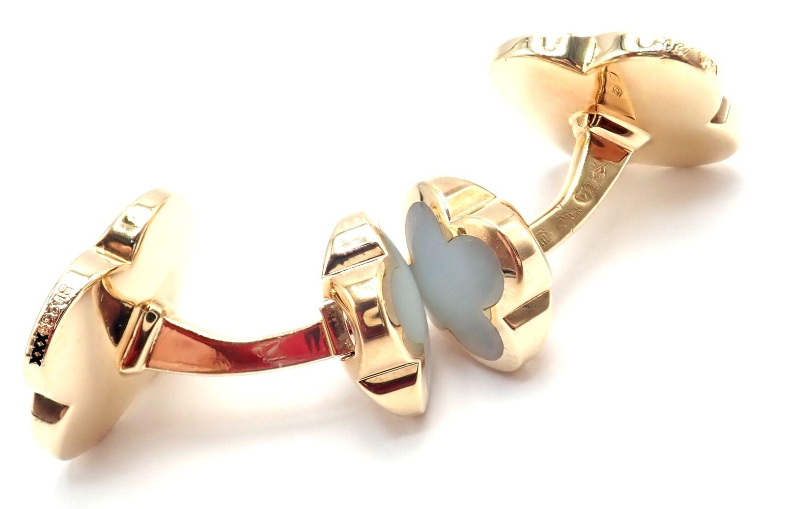 Van Cleef and Arpels Pure Alhambra Mother Of Pearl Yellow Gold ...