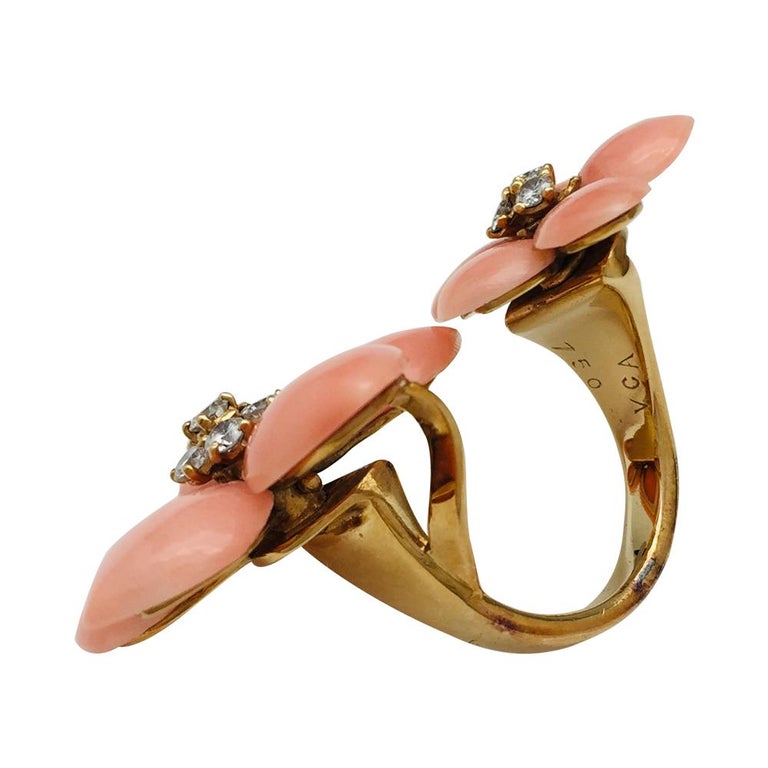 Van Cleef and Arpels Ring "Rose de Noel" Collection at 1stDibs ...