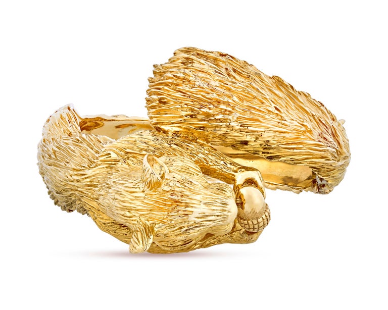 Van Cleef and Arpels Squirrel Bracelet at 1stDibs | van cleef squirrel ...