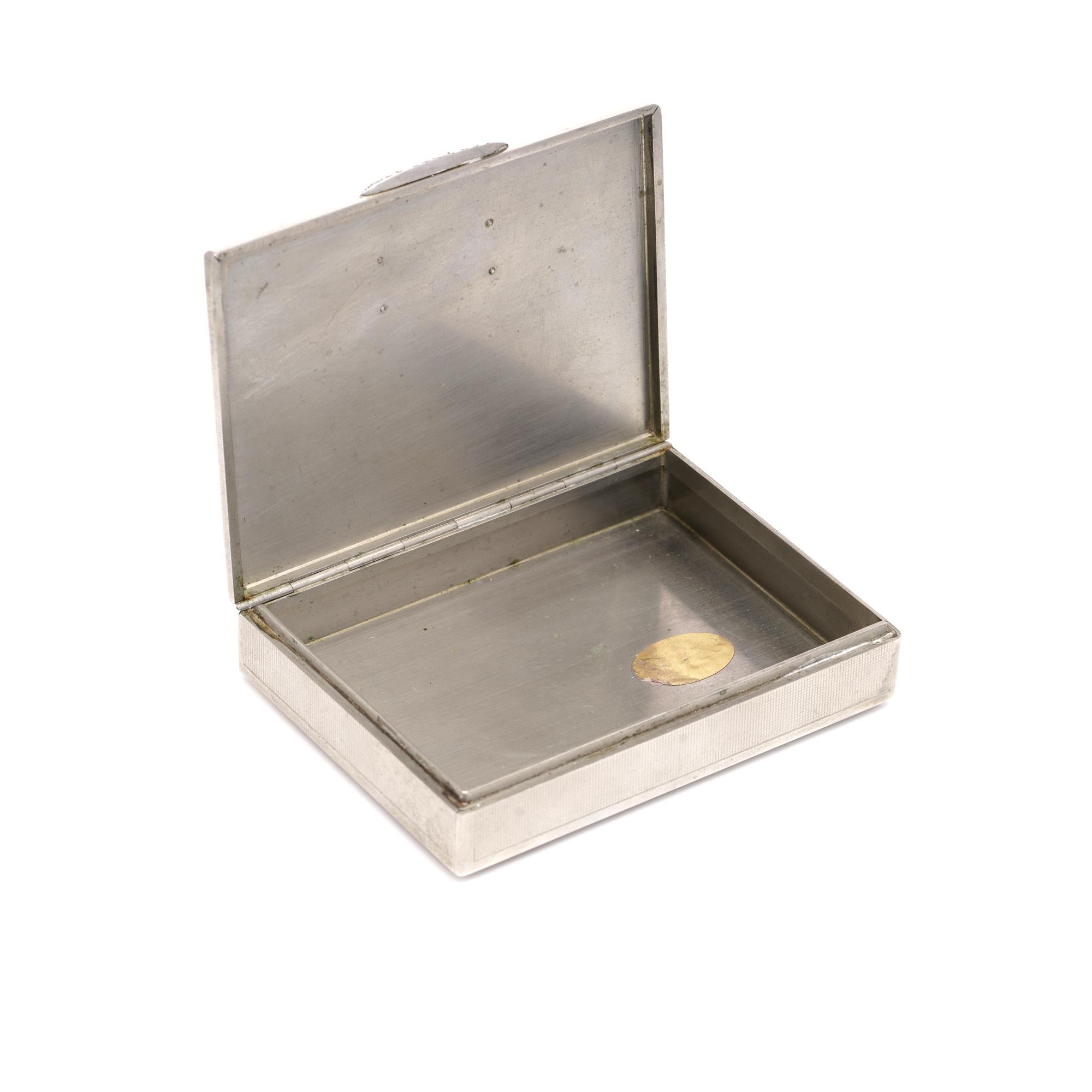 Van Cleef and Arpels Styptor Diamond and Ruby Compact box For Sale at ...