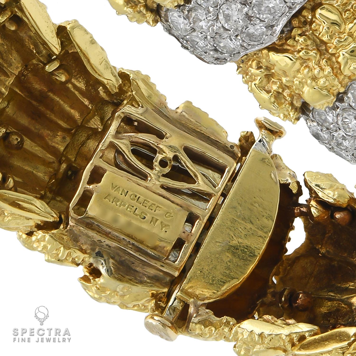 Van Cleef and Arpels Vintage Articulated Scale Bracelet, circa 1960s ...