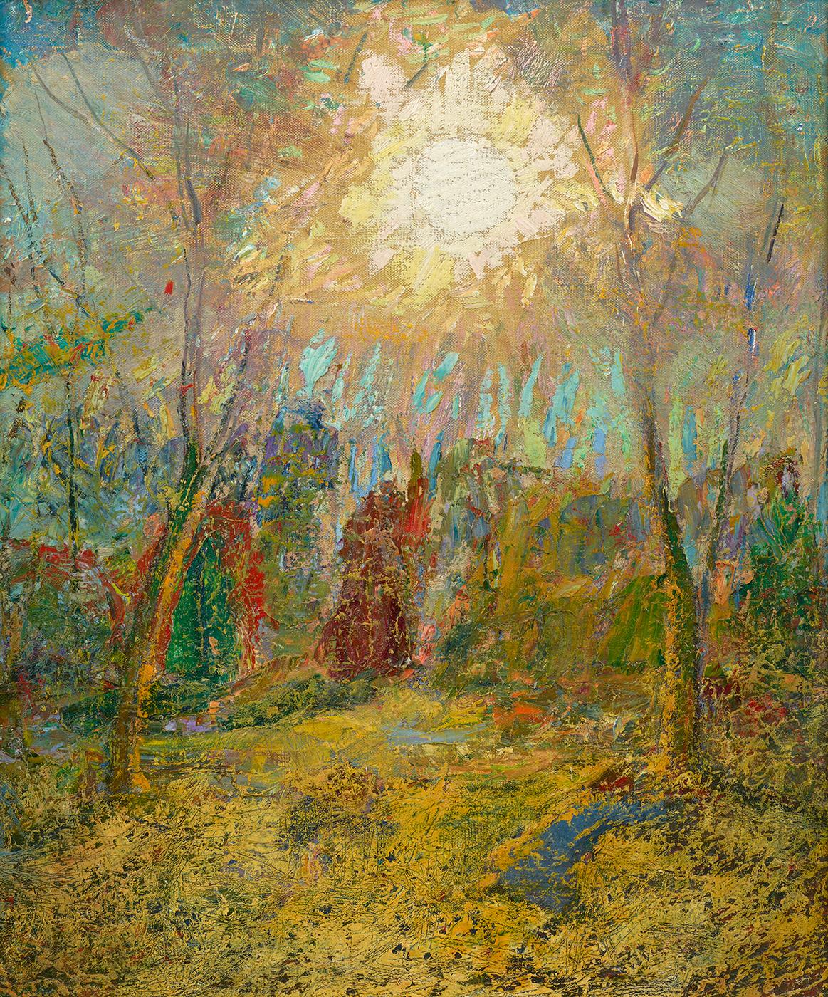 Van Dearing Perrine - Sun on the Woods For Sale at 1stDibs