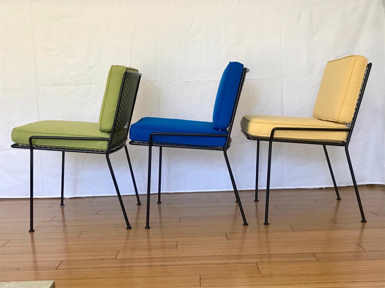 Van Keppel Green Occasional Iron Chairs For Sale at 1stDibs