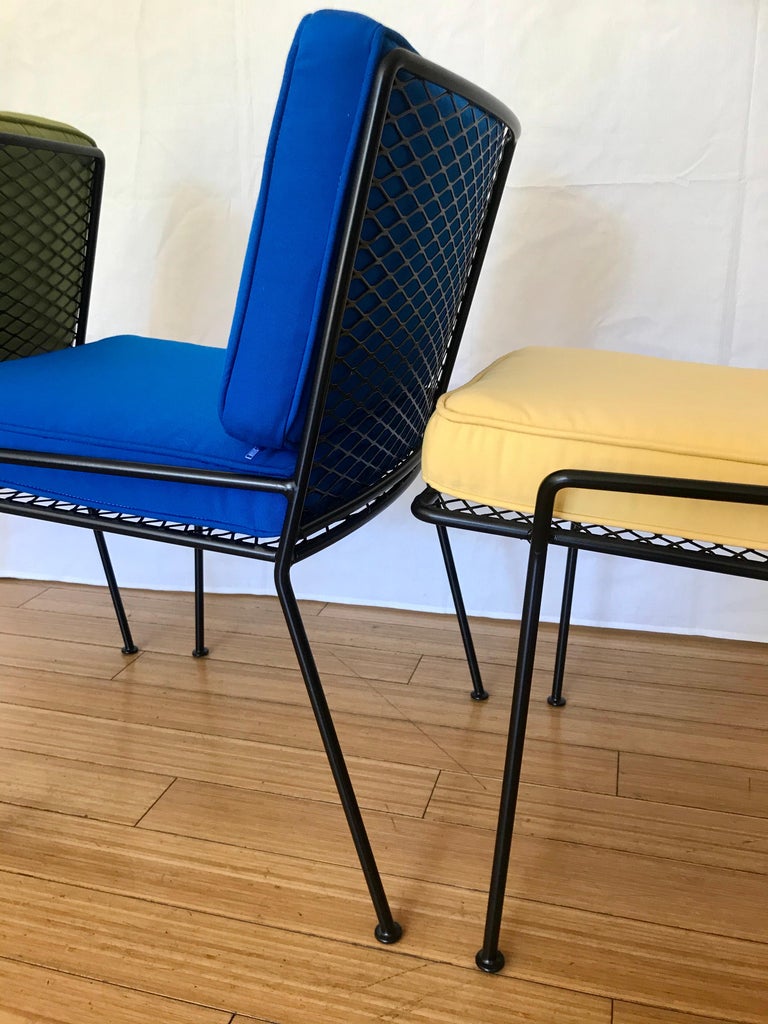 Van Keppel Green Occasional Iron Chairs For Sale at 1stDibs