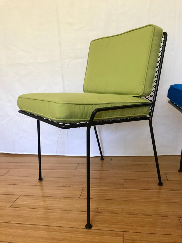 Van Keppel Green Occasional Iron Chairs For Sale at 1stDibs